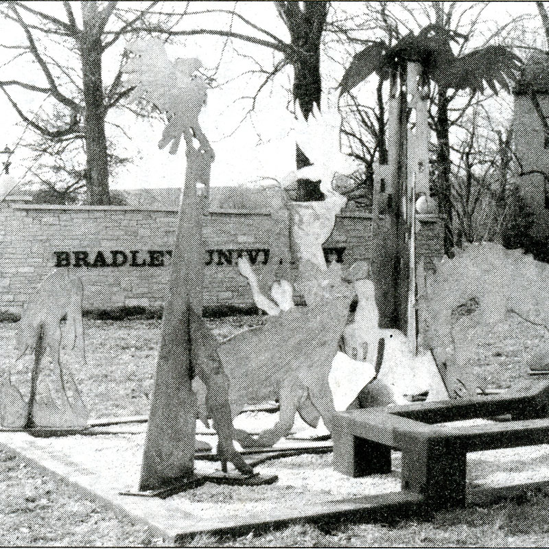 History of the Hilltop: outdoor art – The Bradley Scout