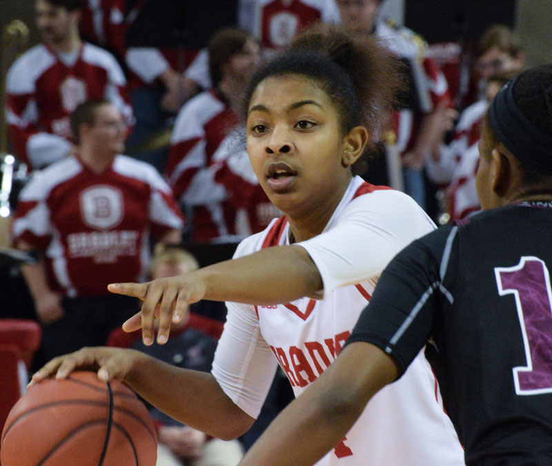 Women’s streak comes to a halt – The Bradley Scout