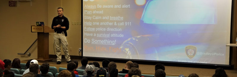 BUPD confidently keeps Bradley safe: Police talk campus safety after ...