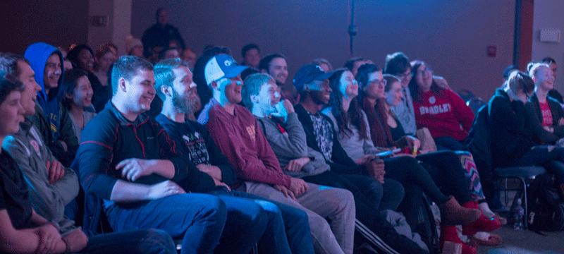 DJ Demers mixes comedy and sincerity – The Bradley Scout