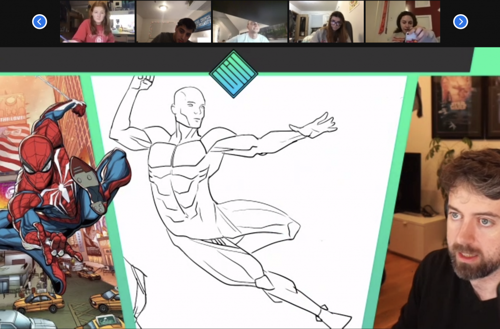 ACBU swings into Webruary with a Marvel comic illustrator – The Bradley ...