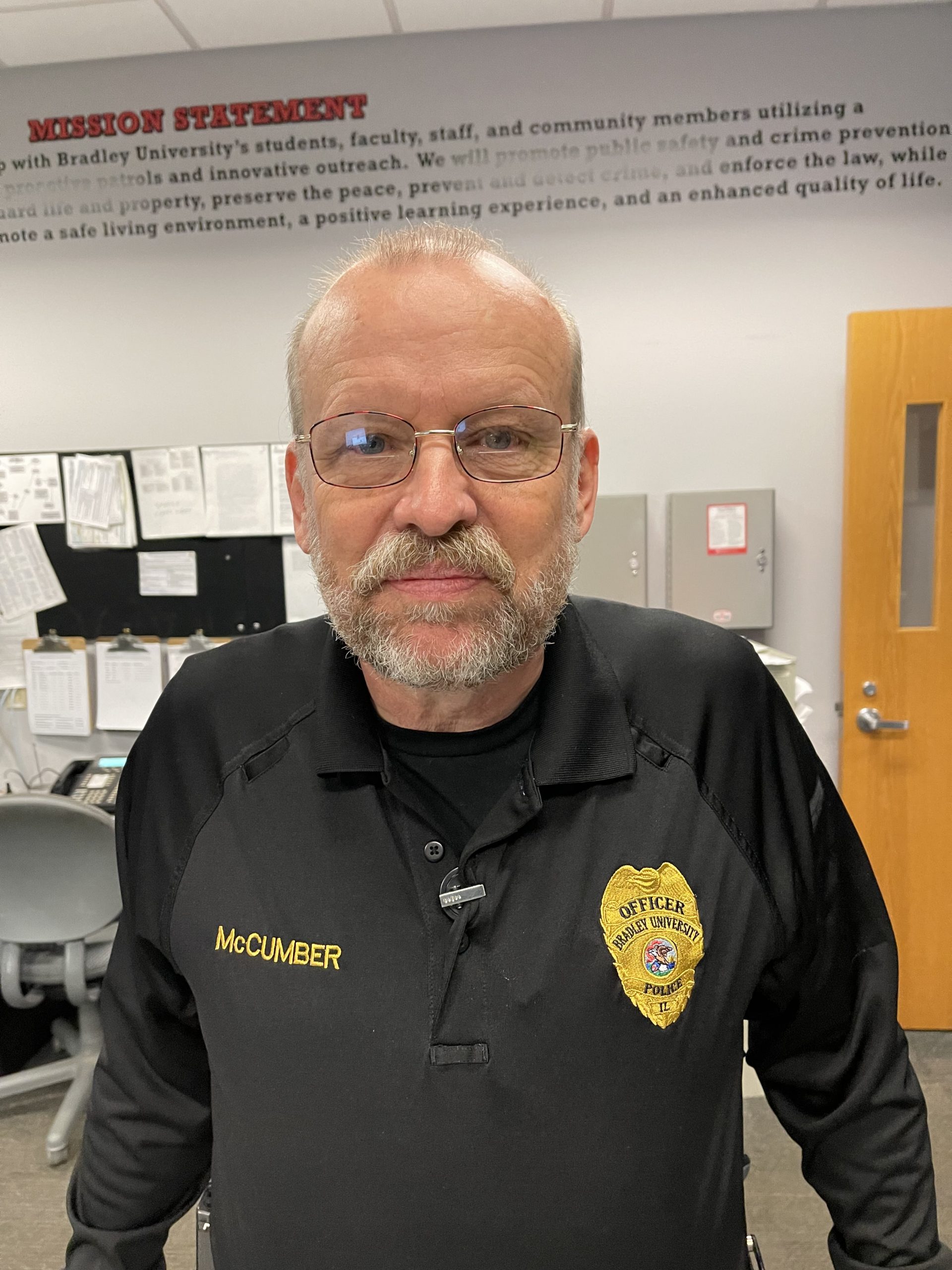 BUPD lets their hair grow for charity – The Bradley Scout