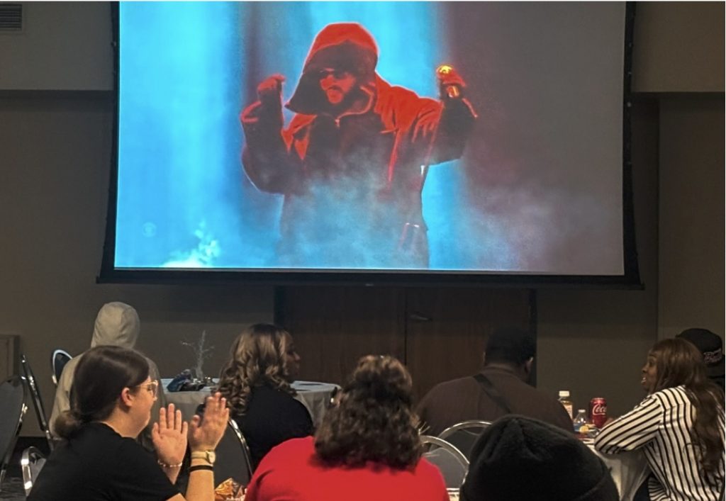 Music brings us together: Students gather for Mic Check’s Grammy watch ...